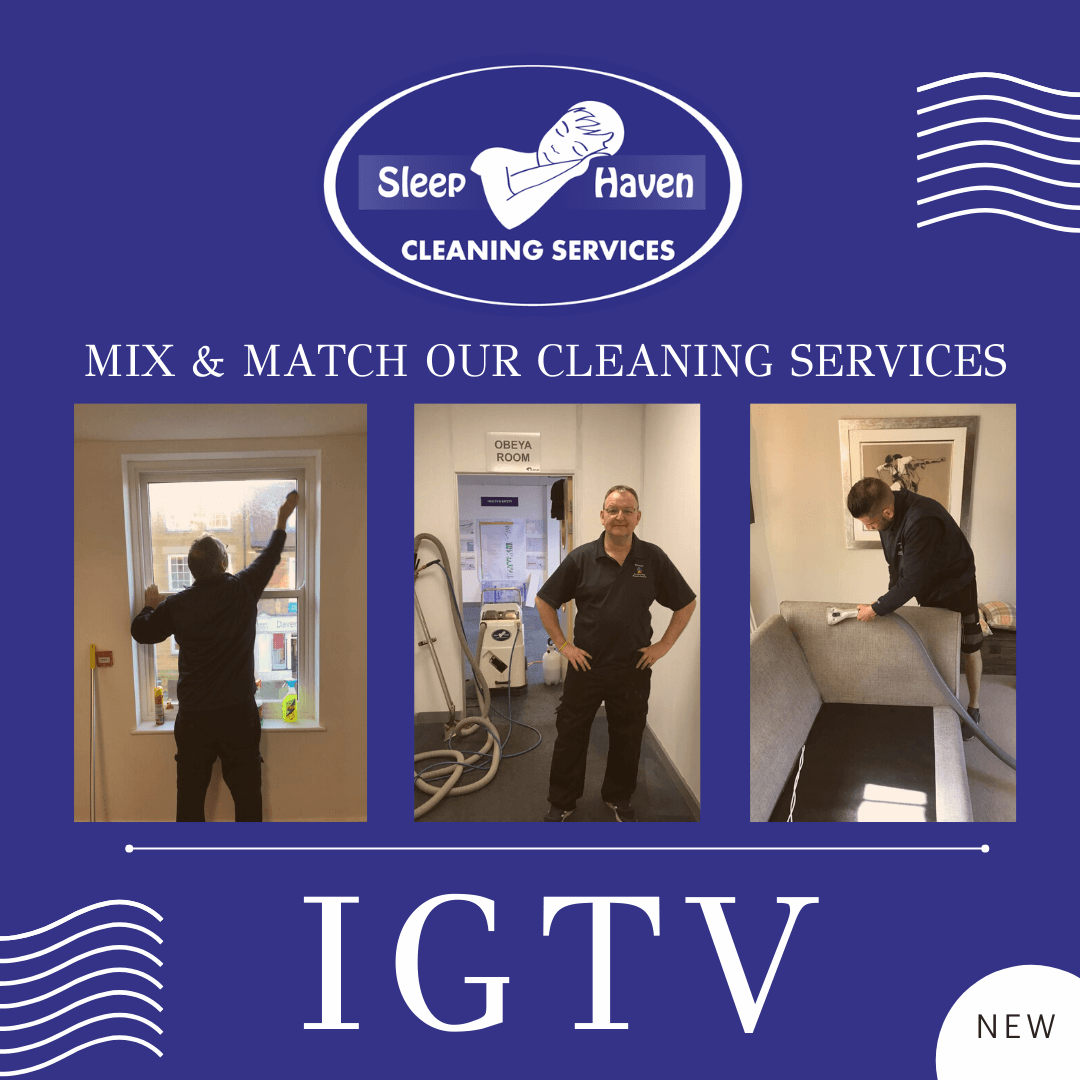 Mix & Match our Cleaning Services - SleepHaven Call 01327 342594